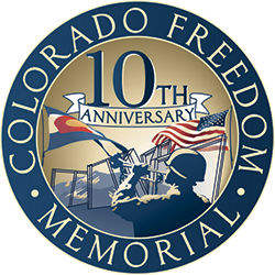 CFM – 10th-Logo-Circle | Colorado Freedom Memorial